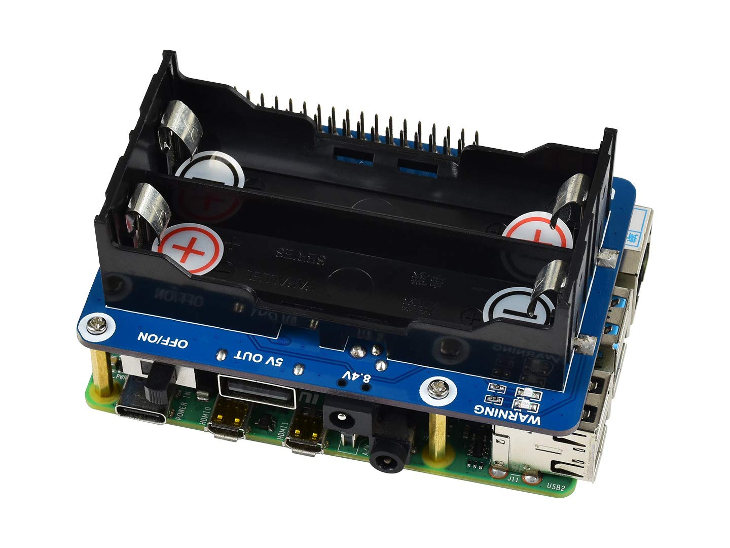 Raspberry Pi UPS Power Supply Module GPIO Pin 5V Power, 49% OFF