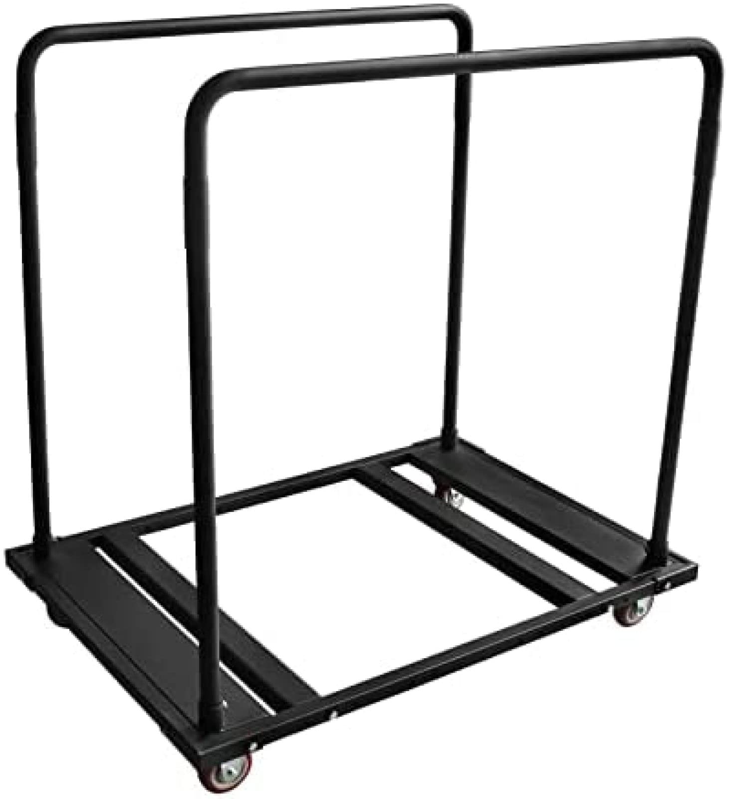 Folding Table Cart Black Table Rack with Heavy Duty Steel | U-Boat ...