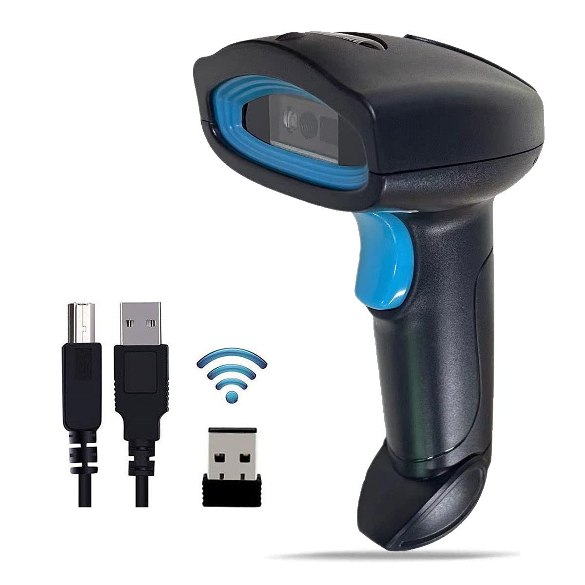 Buy 2D QR Code Scanner Wireless Rabitpos Automatic Barcode Scanner For