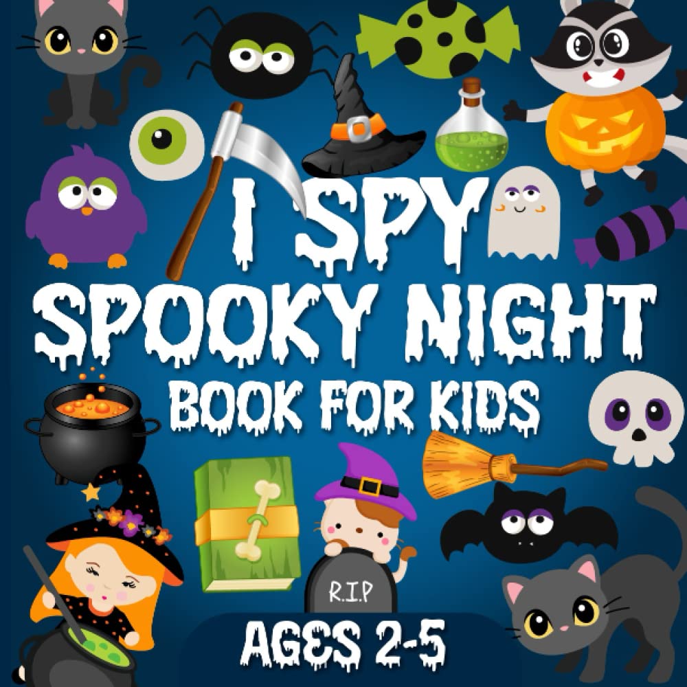Buy I Spooky Night Book for Kids Ages 2-5: A Fun Guessing Halloween ...