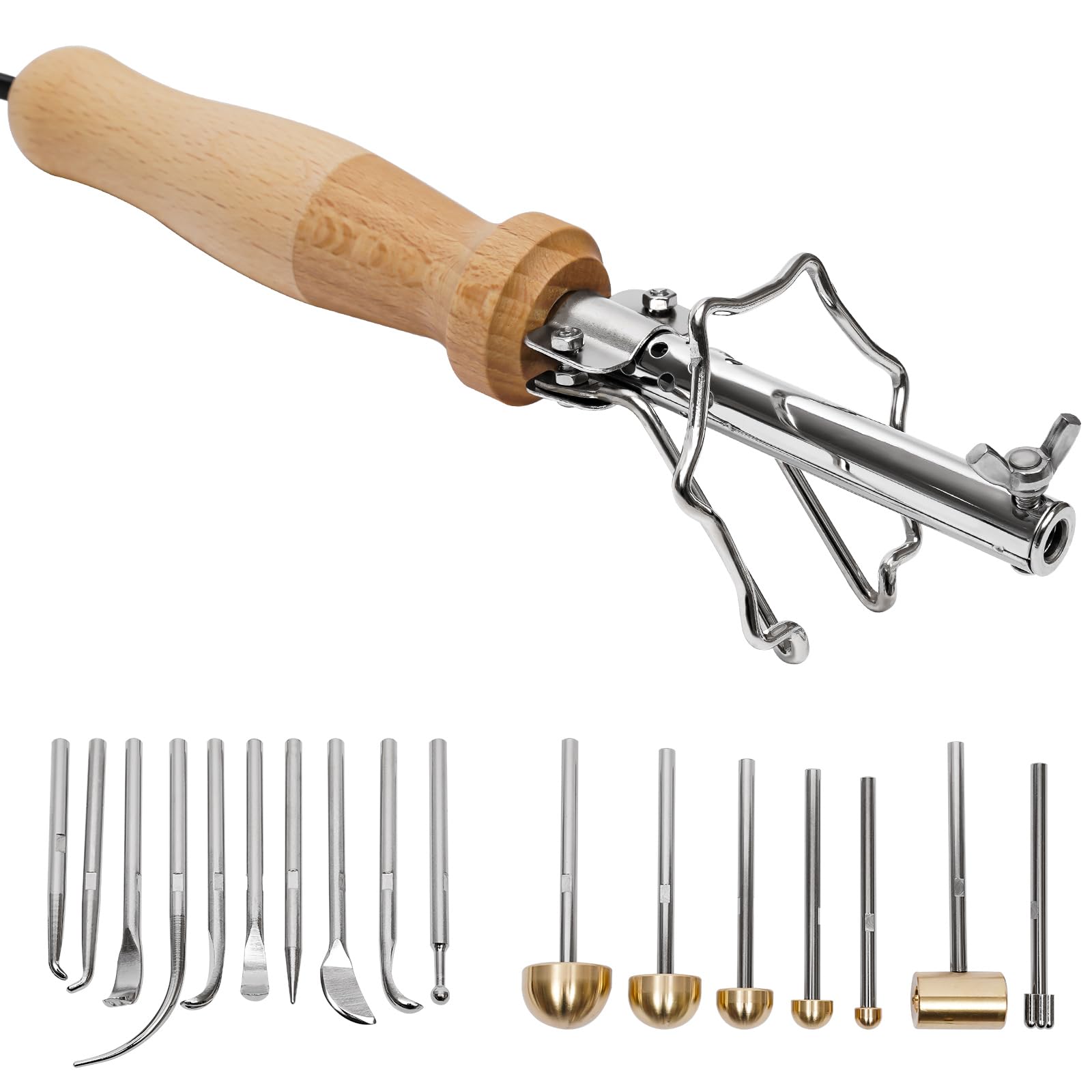 Amazon.com: HANGKAI 17 Heads Electric Flower Making Tools,110V ...