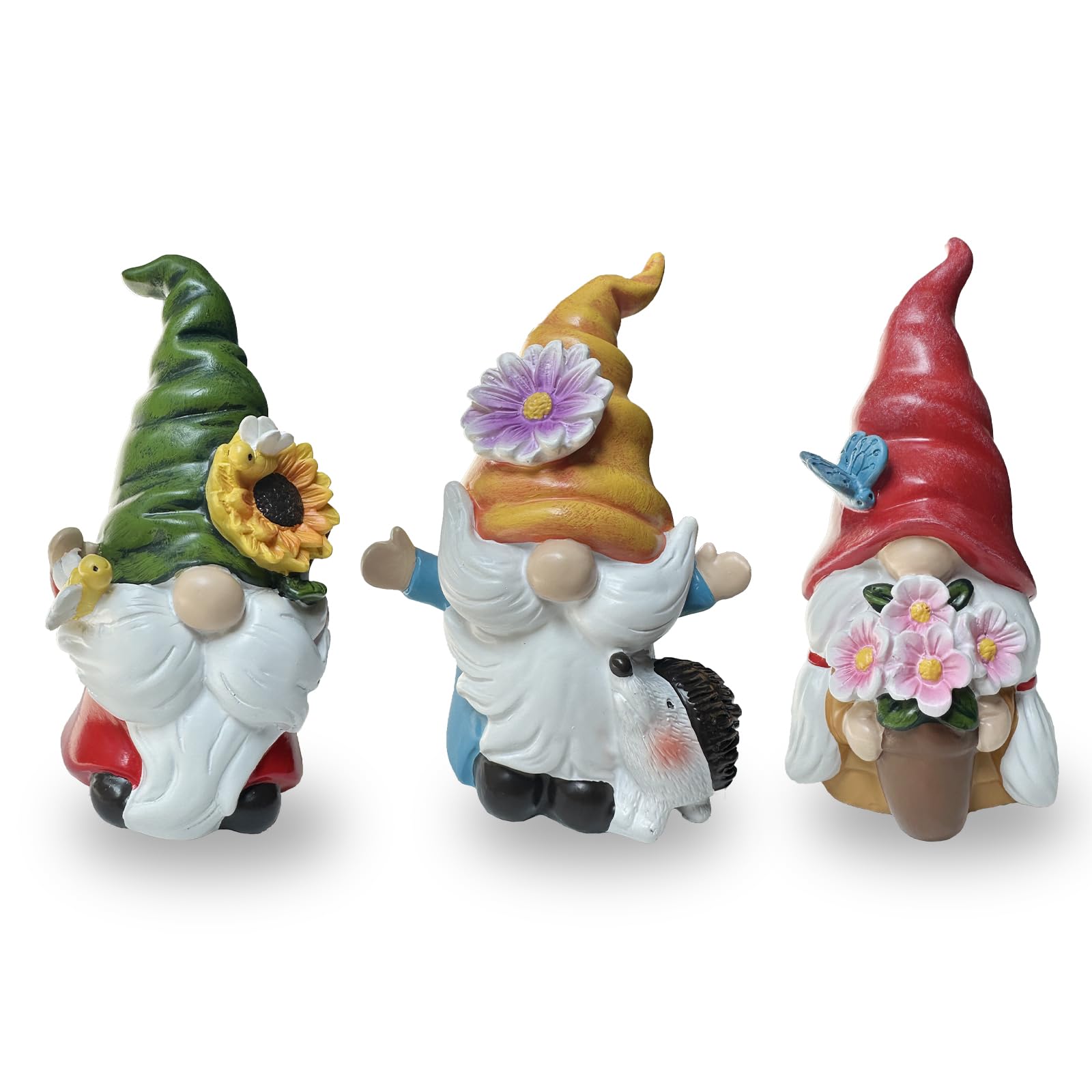 Amazon.com: TIANCENTRAL H Spring Gnome Decorations Flower Gnomes ...