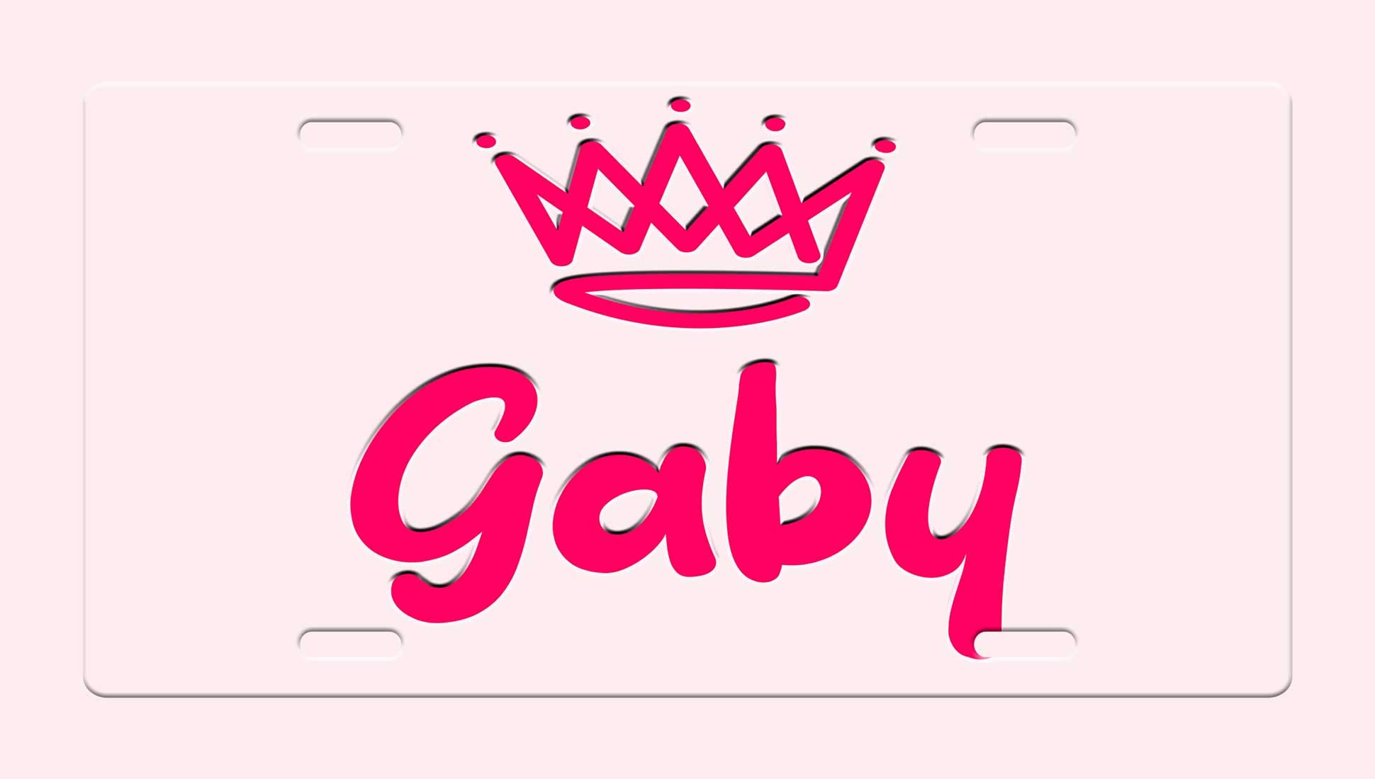Gaby Name Logo