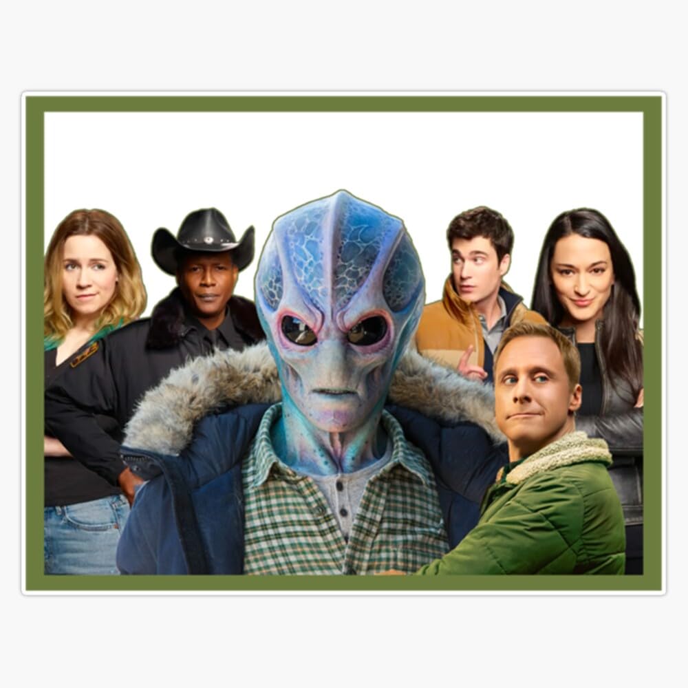 Amazon.com: Magnet Resident Alien Essential Magnetic Vinyl Sticker 5 ...