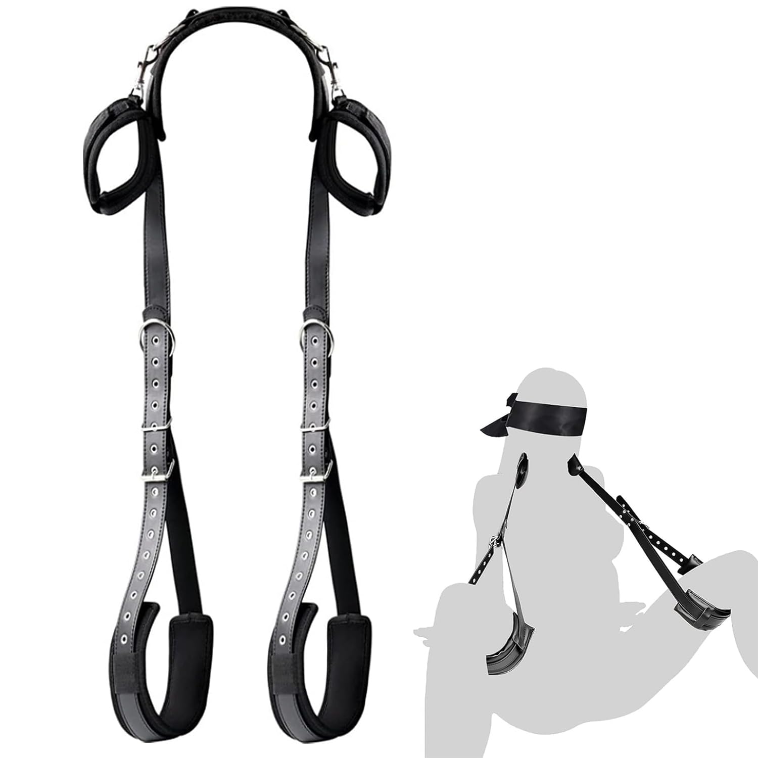 Adjustable Training Bed Set Restraint Set Couple Bedroom Toy : Amazon ...