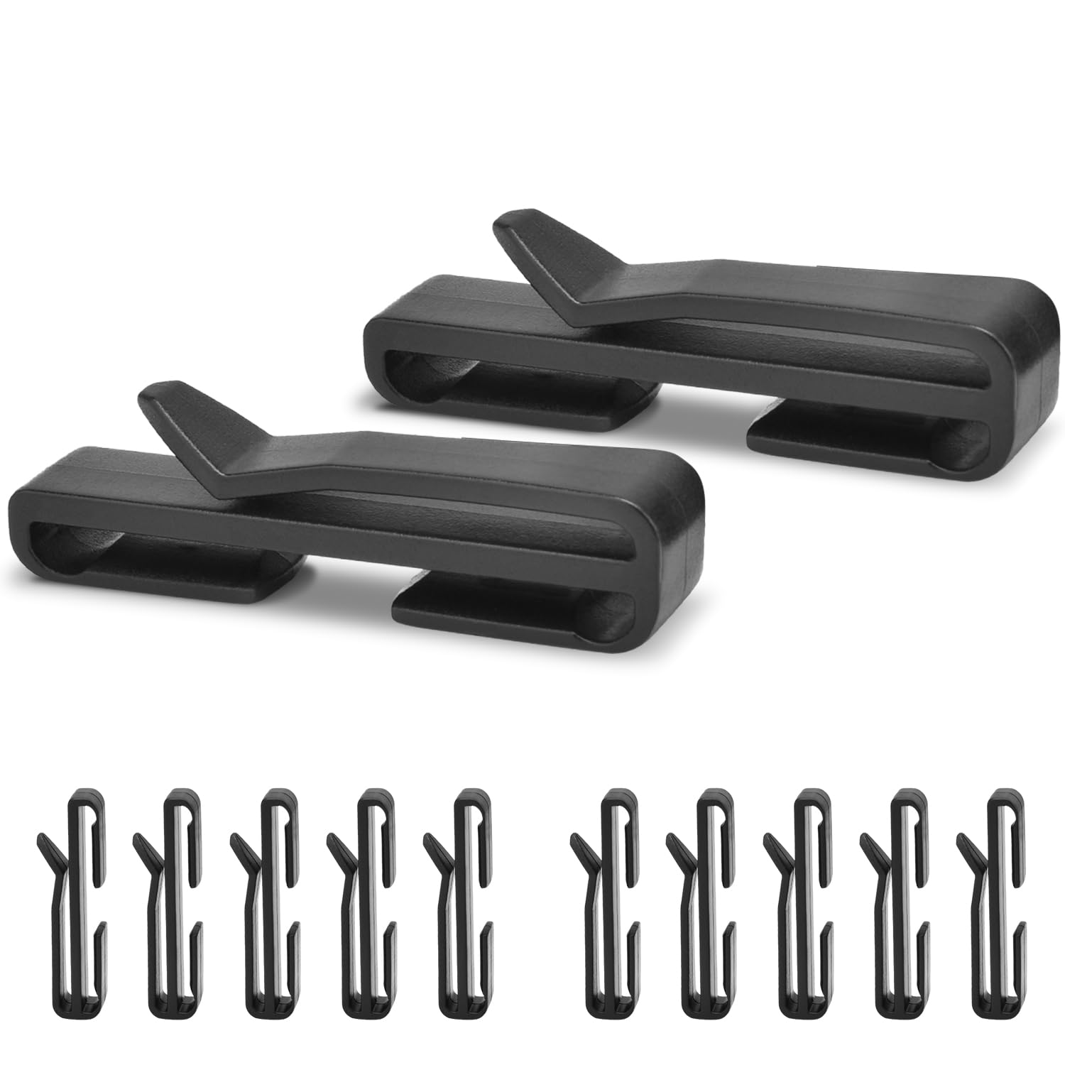 Amazon.com: 2" Plastic Webbing Ending Clip, 20 Pack Tactical Molle Belt ...