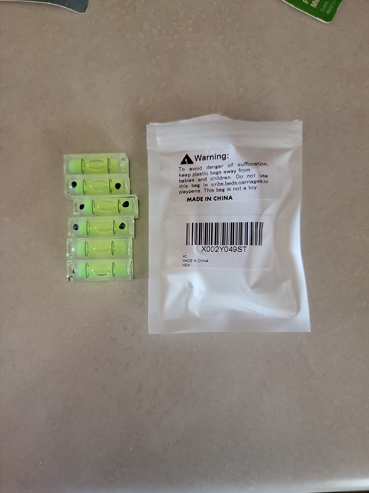 $1/mo - Finance 8Pcs Small Bubble Spirit Level Mini Square Levels ...