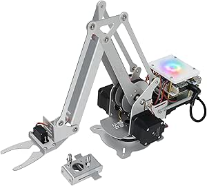 Amazon.co.jp: Freenove Raspberry Pi 5 / 4B / 3B+ / 3B / 3A+ 用 Robot Arm ...