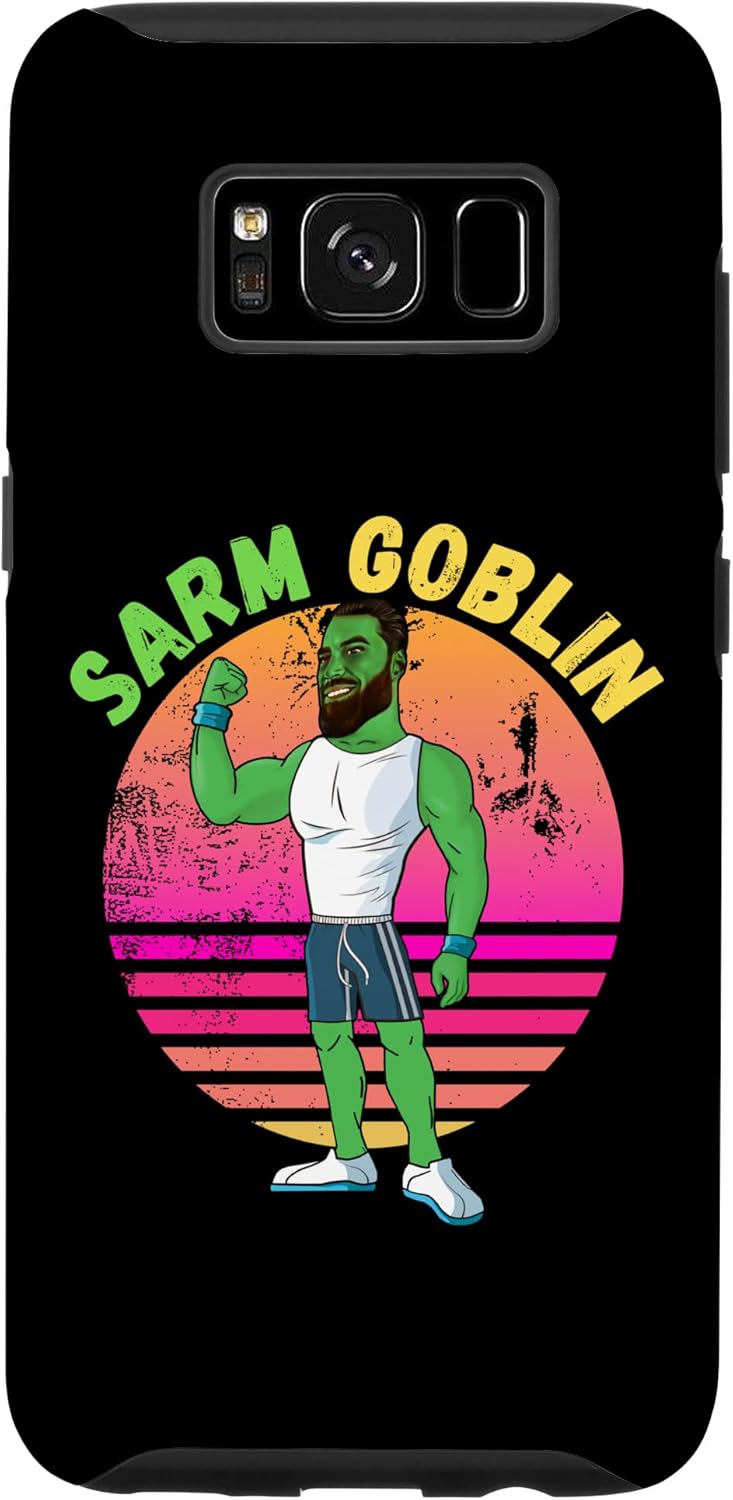 Amazon.com: Galaxy S8 Gigachad Sarm Goblin Funny Body Building Giga ...