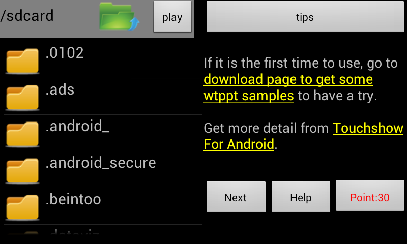 Touchshow Powerpoint player: app su Amazon Appstore