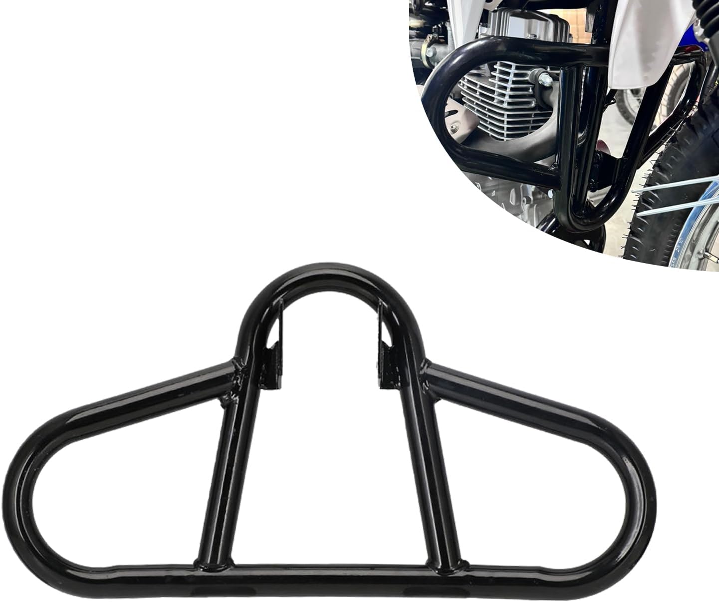 Amazon.com: BAOUFF Motorcycle Engine Guard Crash Bar for Hawk 250/Hawk ...