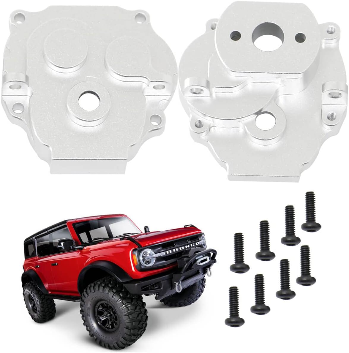 Amazon.com: hopsupRC Center Gearbox Transmission Case Upgrades for 1/18 ...