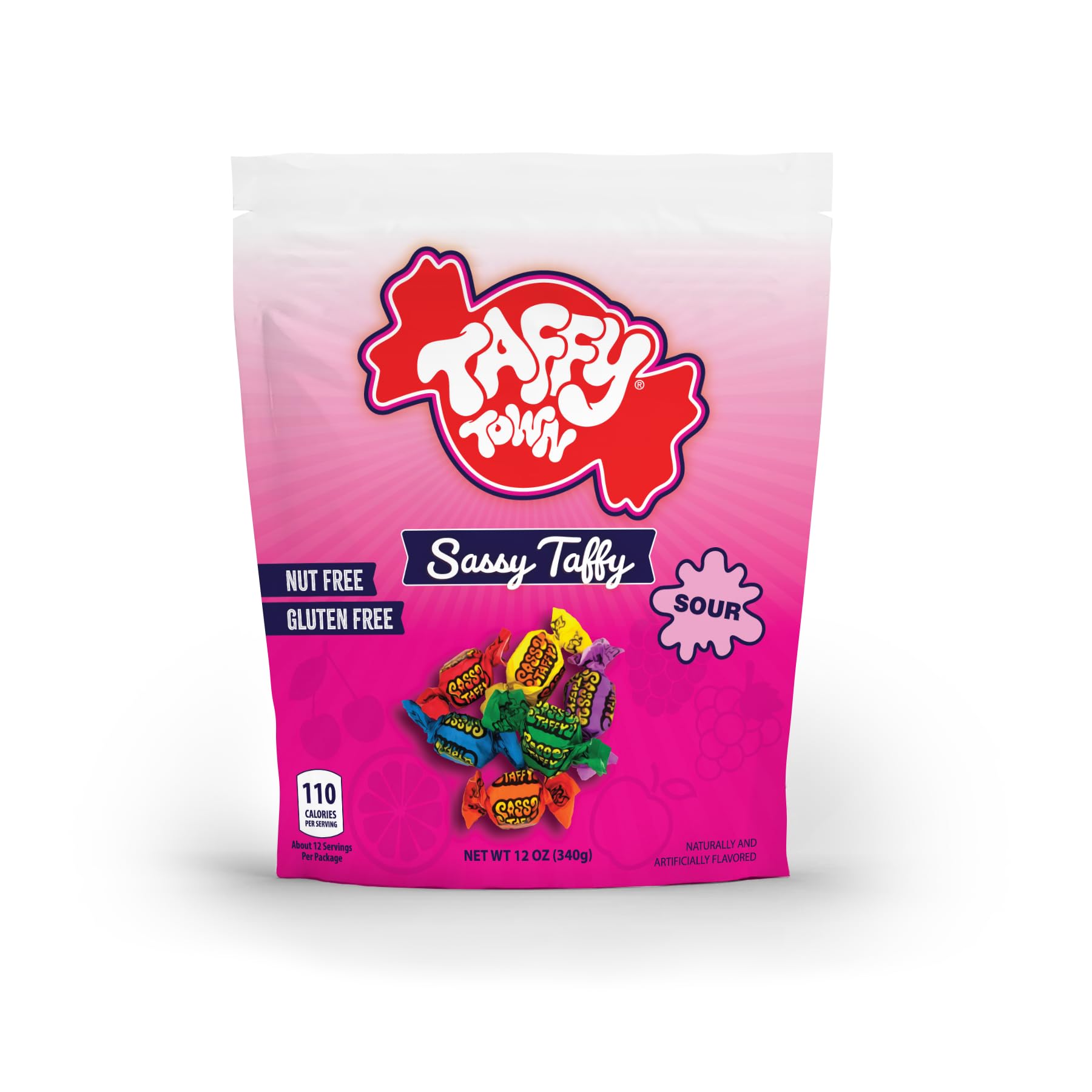 Amazon.com : Taffy Town - Salt Water Taffy, Individually Wrapped, Old ...