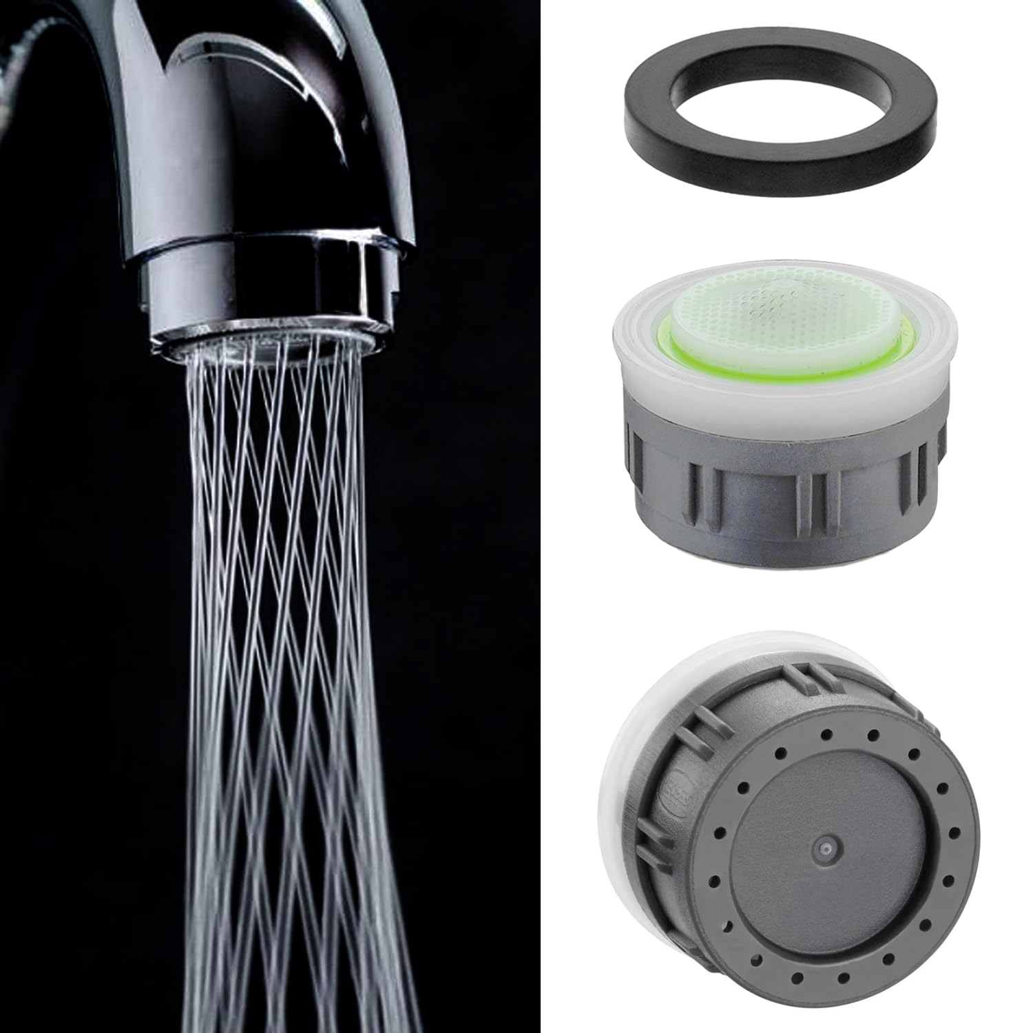 ALTON ALD346, 3.79 LPM Water Saving Aerator Taps and Faucets Foam Flow ...