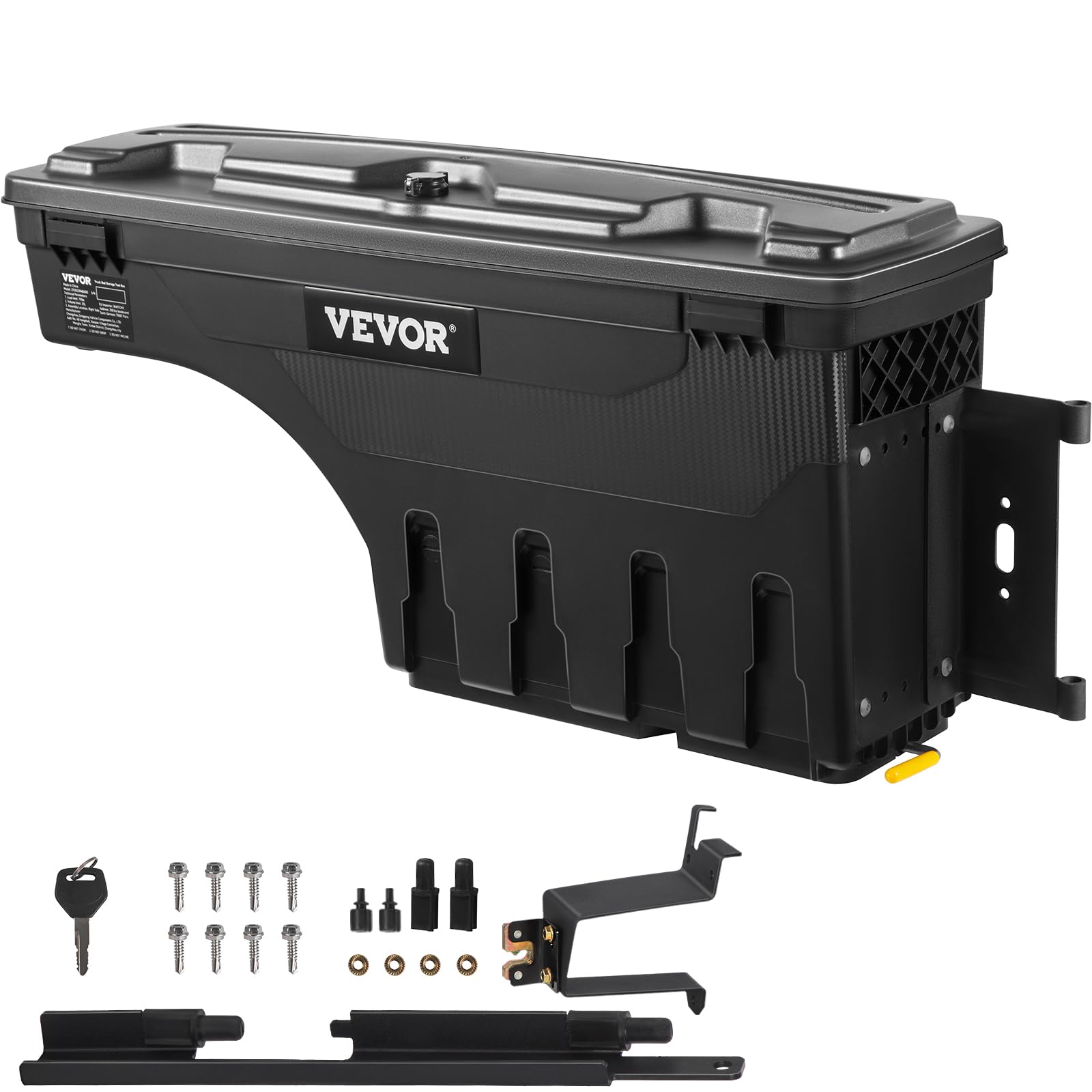 VEVOR Truck Bed Storage Box, Swing Case Fits Chevrolet Silverado 1500 ...