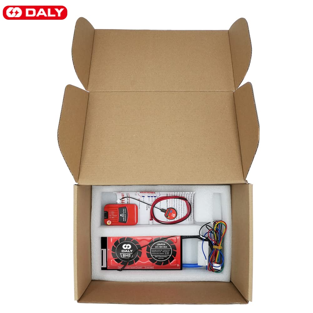 Snapklik.com : DALY Smart BMS 16S 48V 80A+Parallel Module 1A ...
