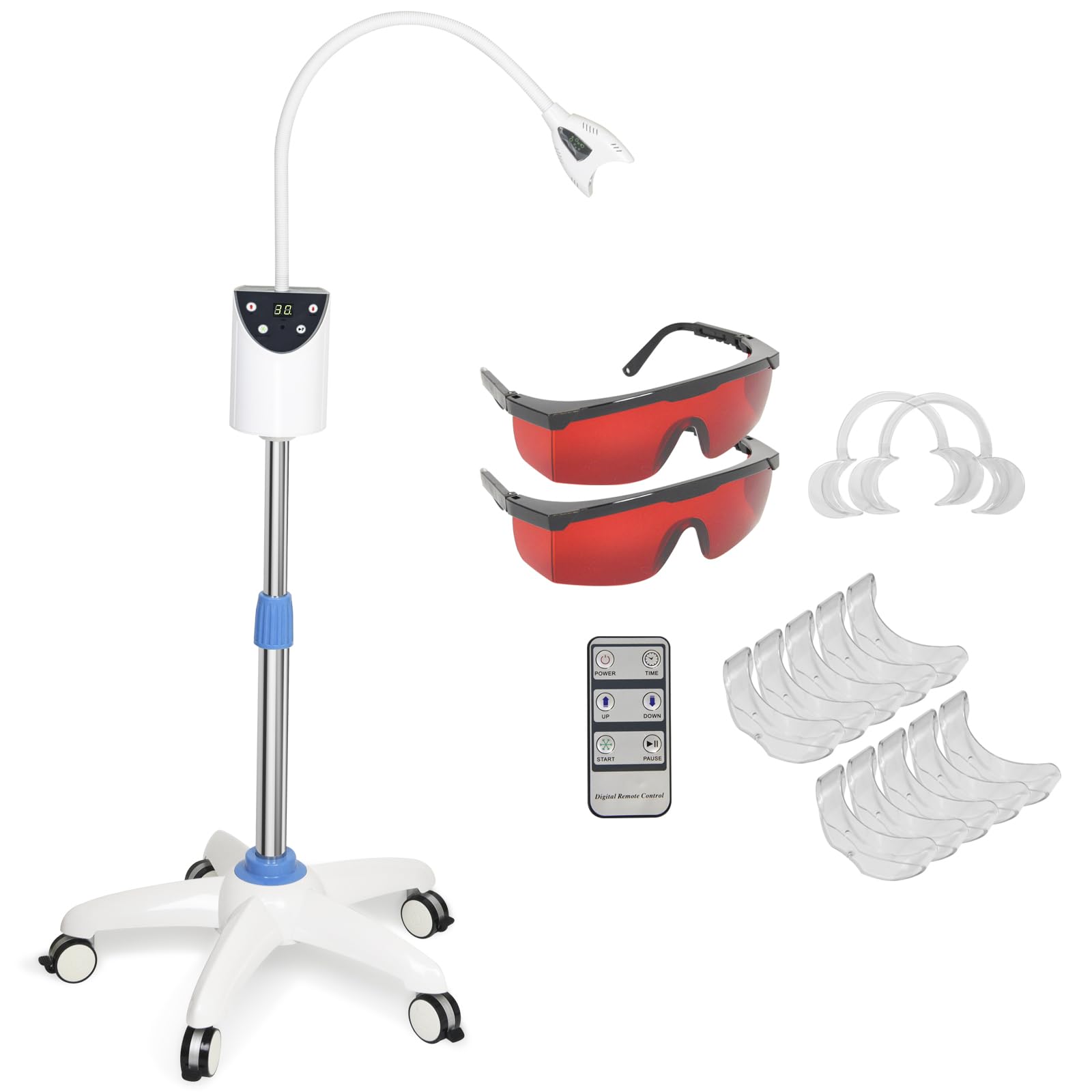 Amazon.com: Mobile Cold Light Bleaching System, Whitening Lamp with 4 ...