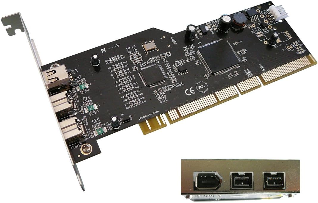 KALEA INFORMATIQUE © - Carte PCI-X FireWire 800 (IEEE1394b) 3 ports ...