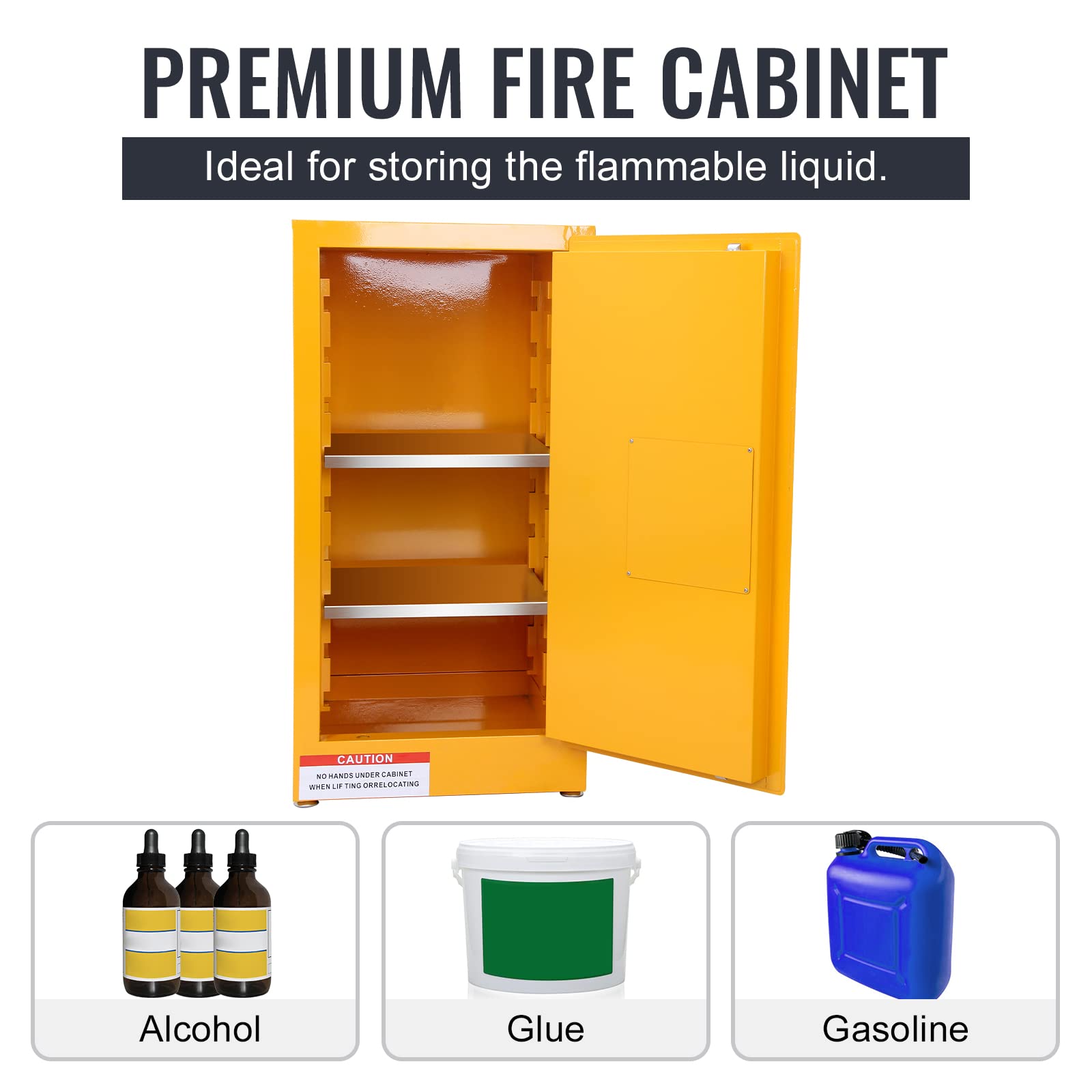 Industrial Galvanized Steel Storage Cabinets QUARPAL Flammable Storage
