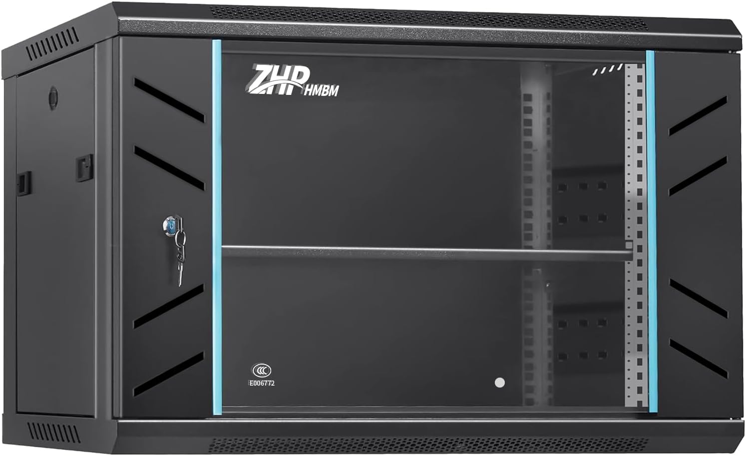 Amazon.com: ZHPHMBM 6U Server Rack Cabinet, Wall Mount Network Rack ...