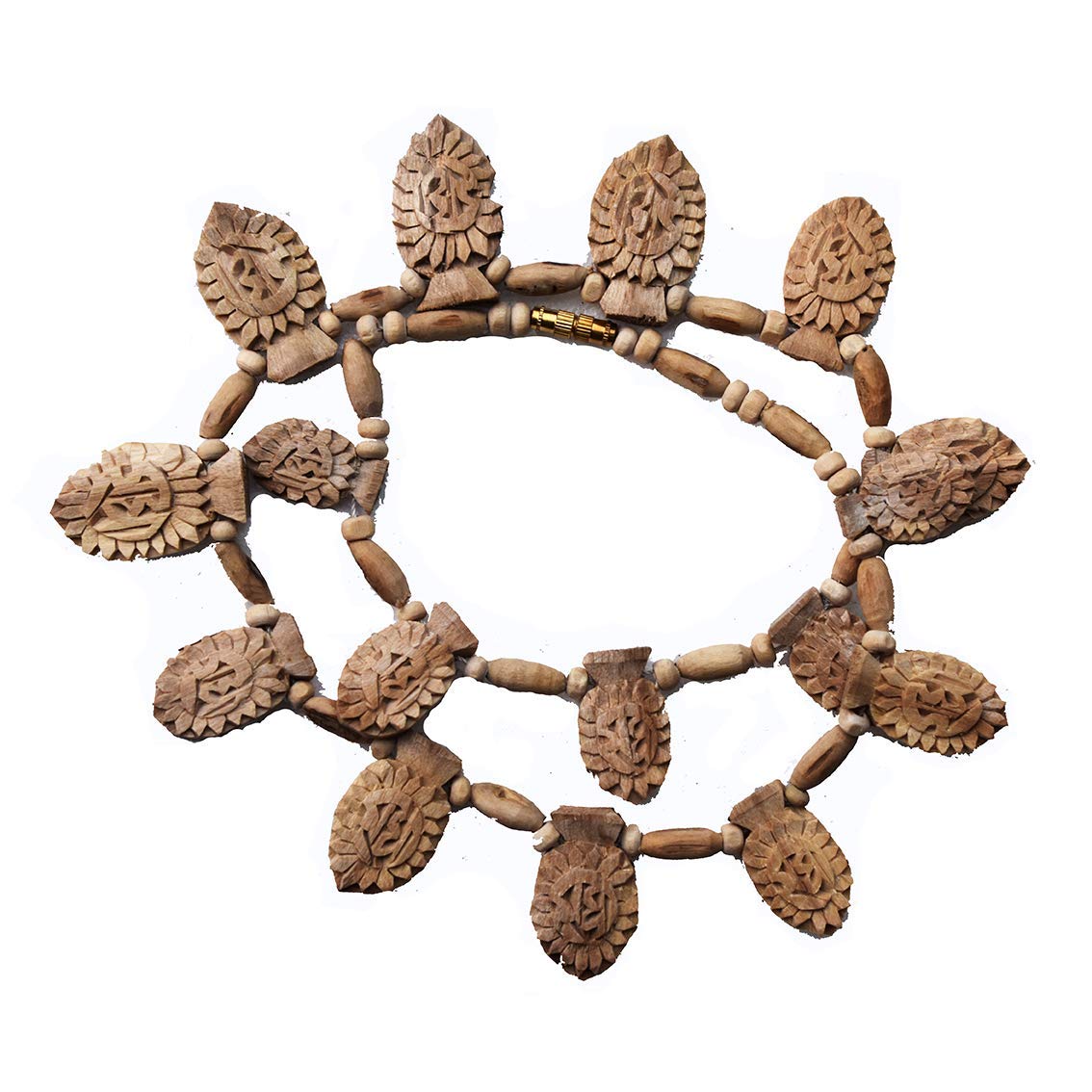 Buy Krishnam Original Tulsi Kanthi Mala/Tulsi Mala/Kanthi Mala/Holy ...