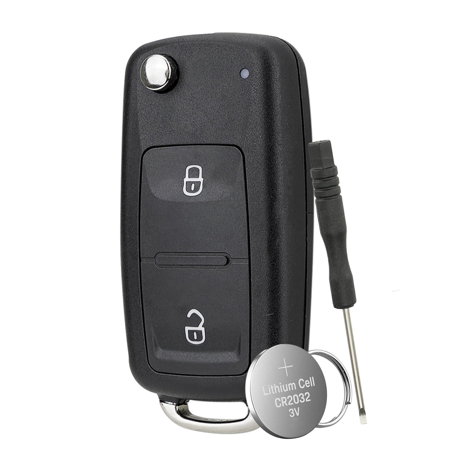 For VW Transporter Key Case VW T5 T6 Key Fob 2 Buttons Car Key Fob Case ...