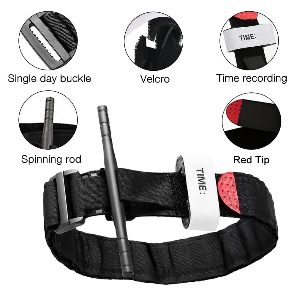 Tourniquet, 2 Pack Outdoor Emergency Tourniquet, Tactical Emergency ...