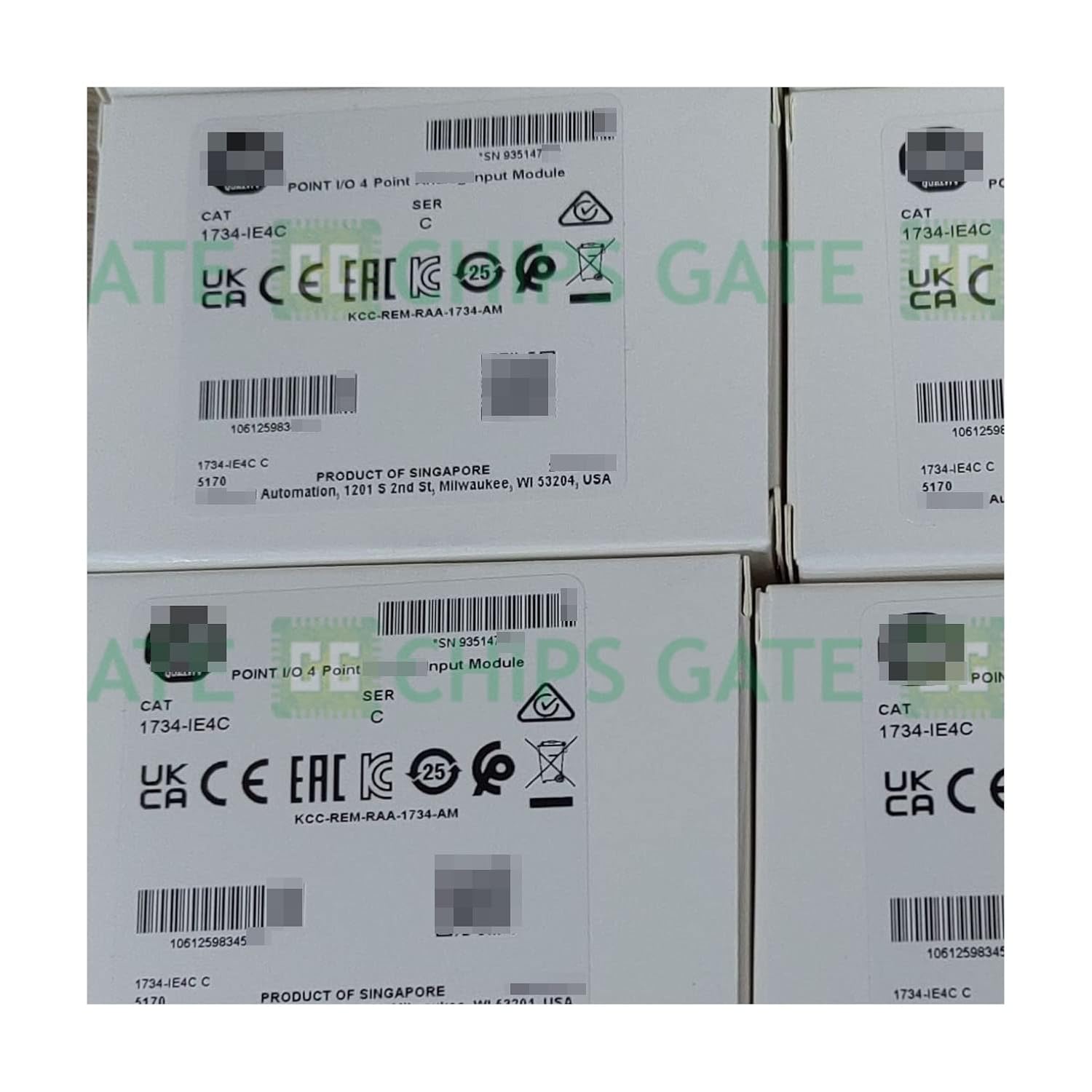 Amazon.com: 1734-IE4C SER C 4 Point Analog Input Module 1734IE4C New ...