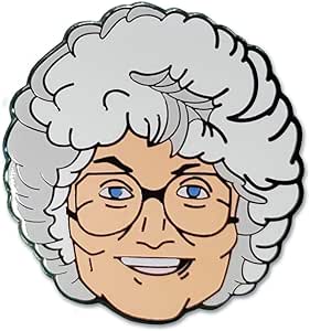 Amazon.com: Ata-Boy Golden Girls Sofia Face 1" Full Color Enamel Pin : Clothing, Shoes & Jewelry