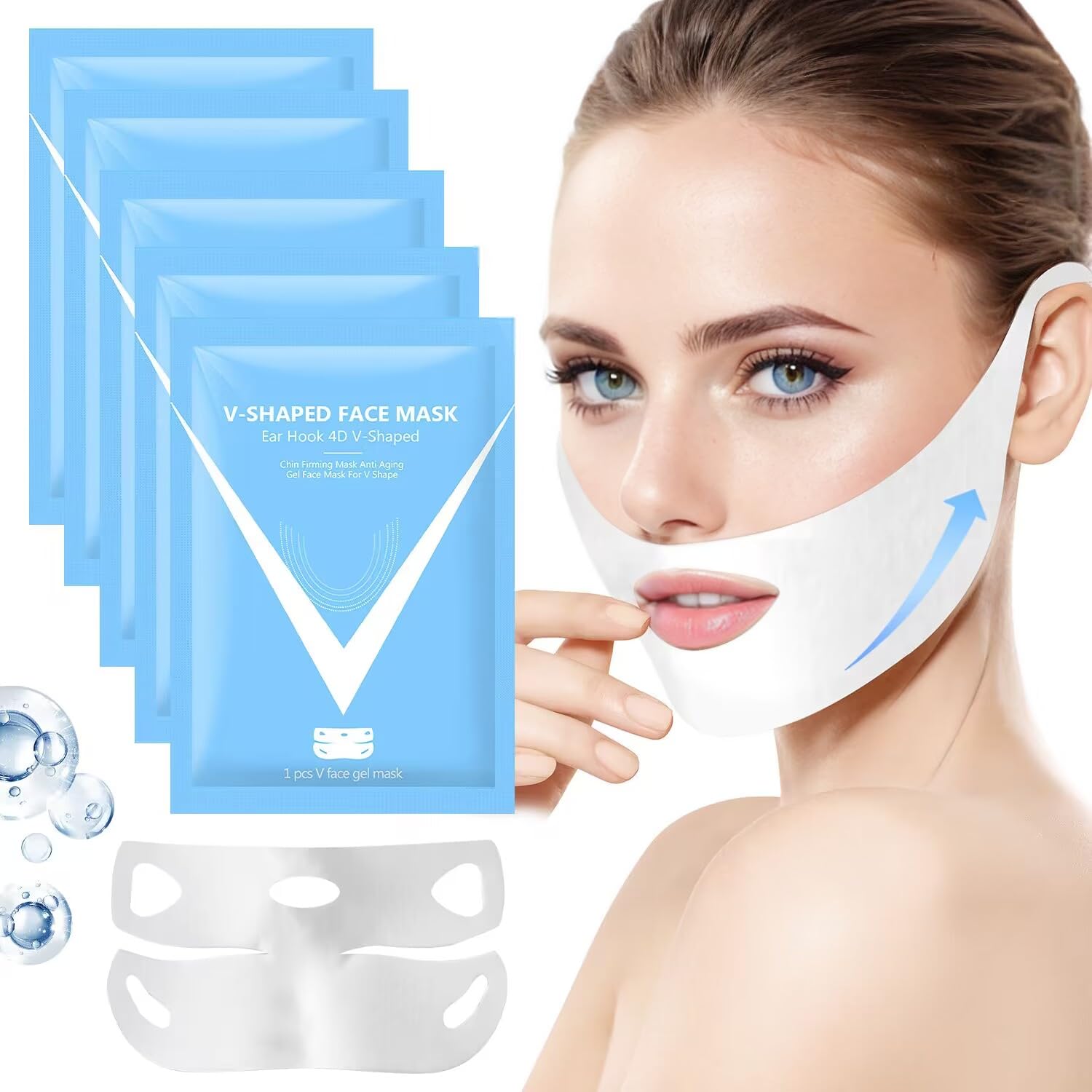 Amazon.com : YOUSHEME 2024 New Bloskin Double Chin Mask Reusable ...