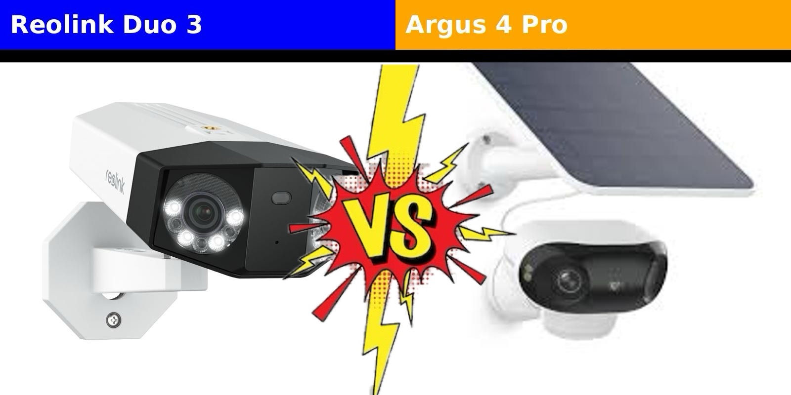 Watch Reolink Duo 3 and Argus 4 Pro comparison on Amazon Live