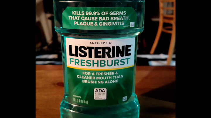 Watch Large Bottle Listerine Freshburst Mouthwash - CLEAN & FRESH on ...