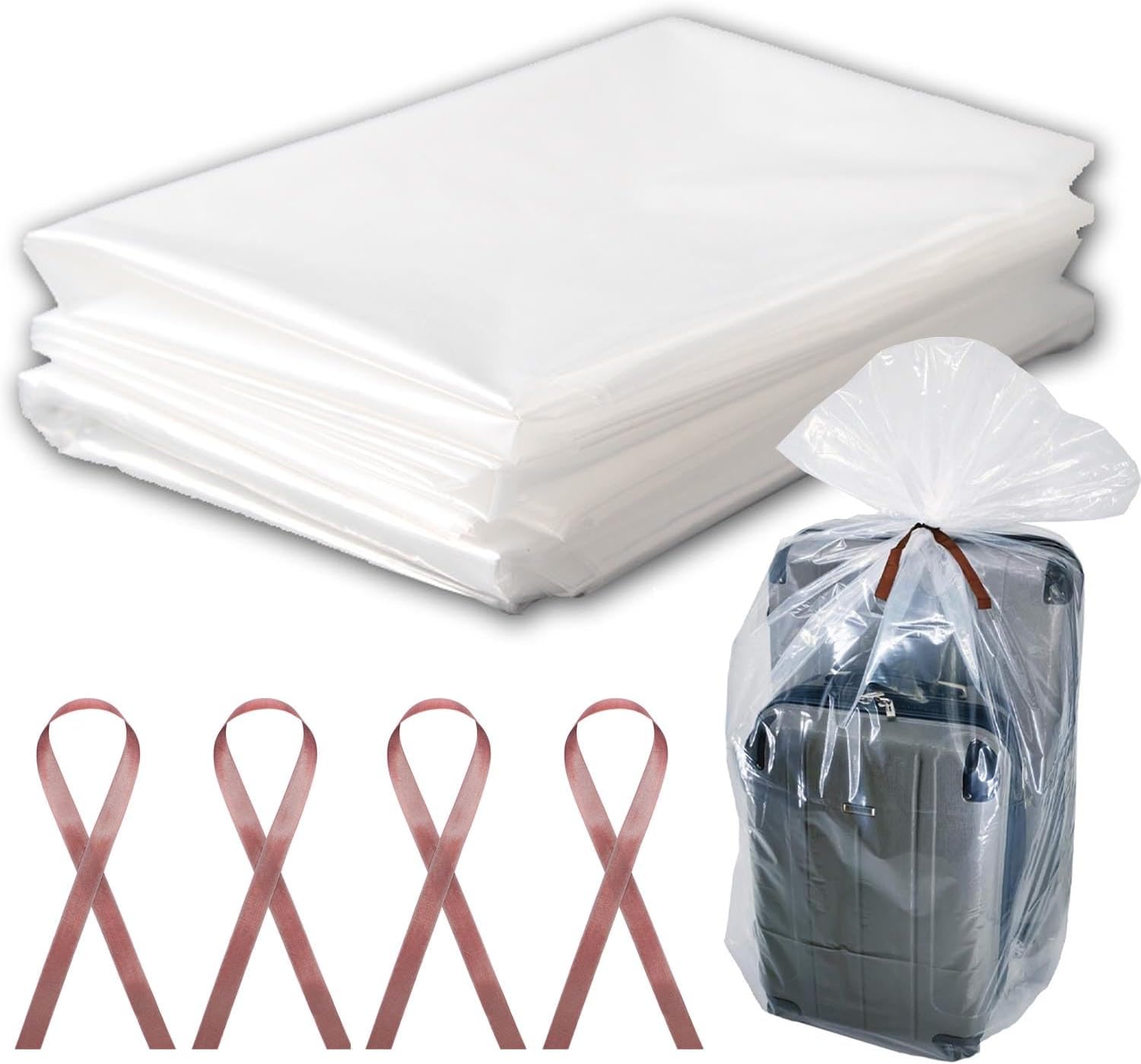 Amazon.com: Plastic Furniture Covers for Moving Storage - Heavy-Duty ...