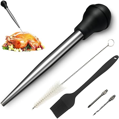 Amazon.com: Auzeuner Turkey Baster for Cooking, Turkey Baster Large ...