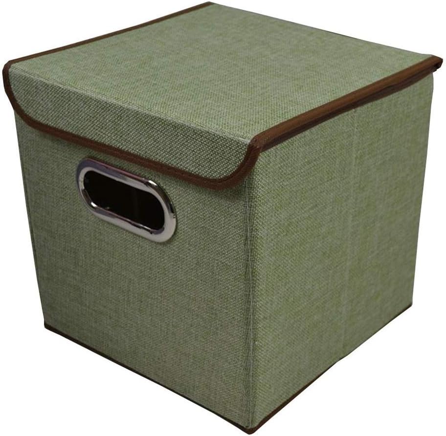 Amazon.com - CHENGGUO Cotton and Linen Storage Box, Square Fabric ...