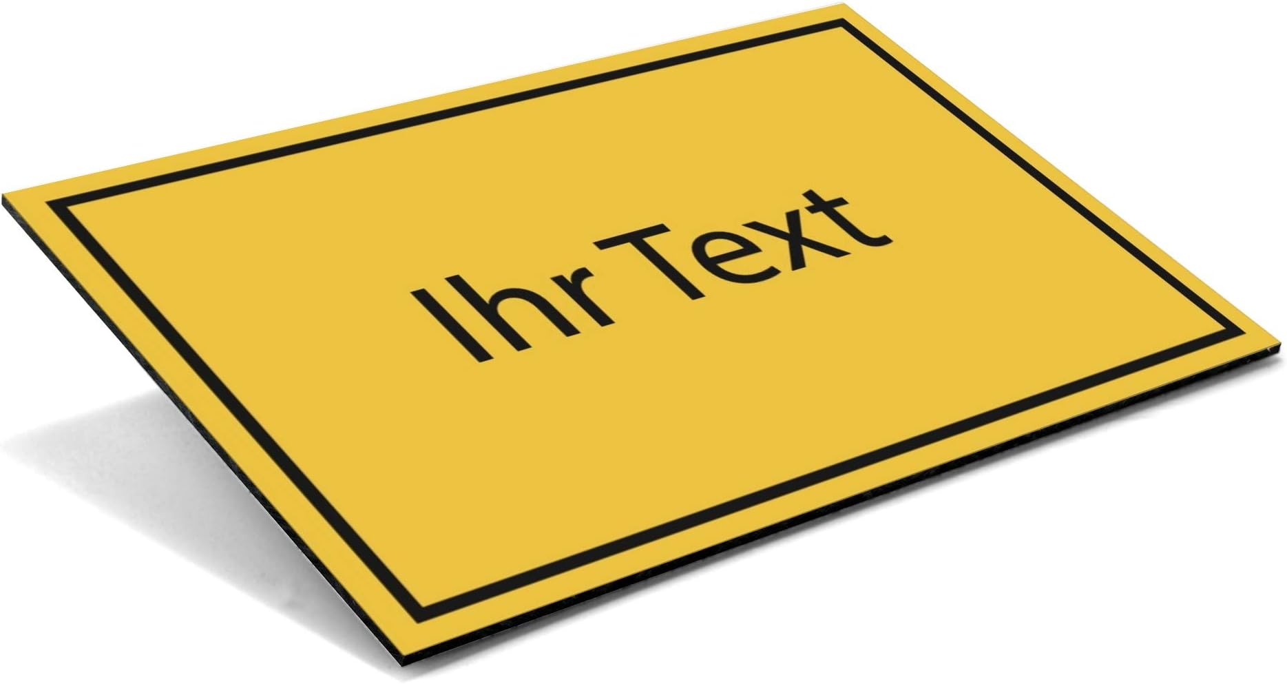 Fassbender-Druck SCHILDER - WUNSCHSCHILD - Wunschtext Schild - komplett ...