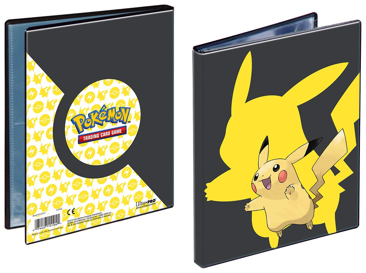Amazon.com: Ultra Pro Pokémon E-15104 Pokemon 4 Pocket Portfolio ...