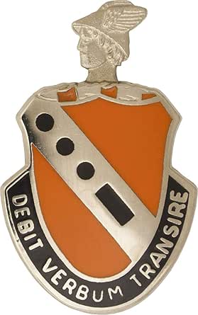 Amazon.com: 56th Signal Battalion Unit Crest (Debit Verbum Transire ...