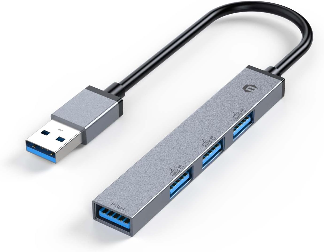 Amazon.com: TOTU USB Hub, 4-Port USB 3.0 Hub, USB Hub for Laptop Ultra ...