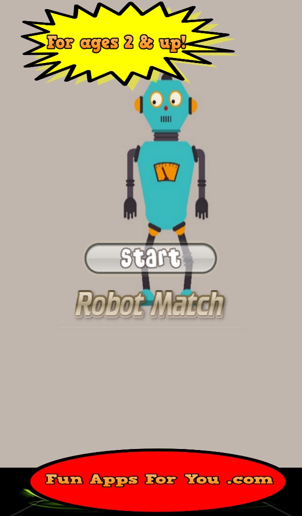 Fun Robot Matching Game - App on Amazon Appstore