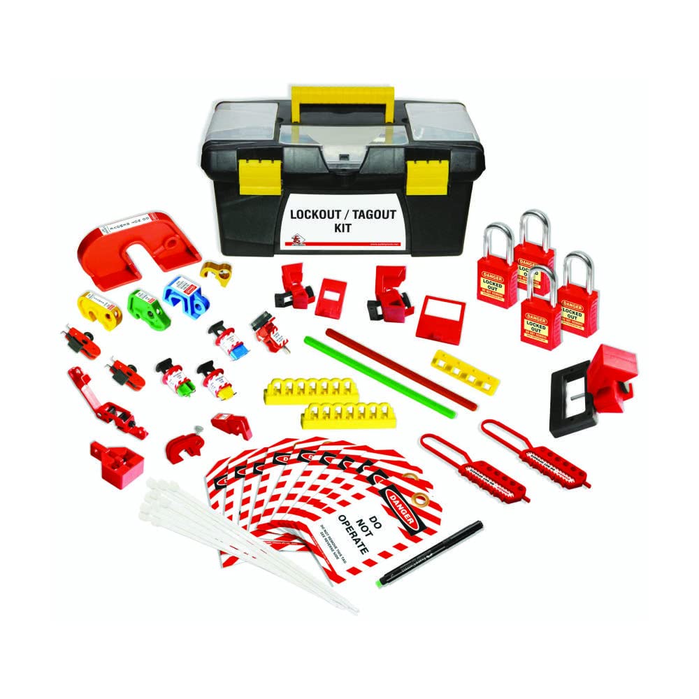 E Square Circuit Breaker Lockout Tagout Loto Kit Ultimate Universal ...