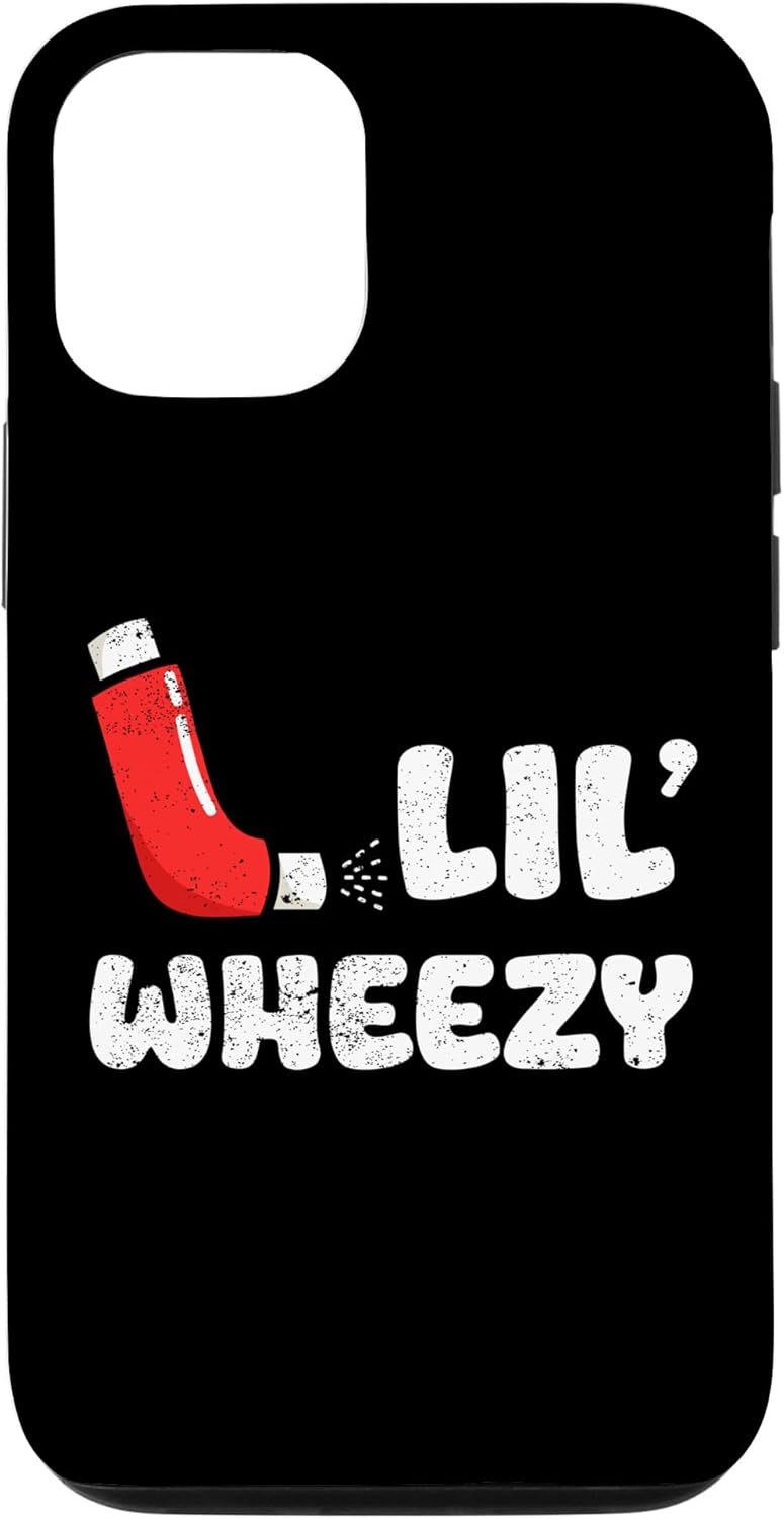 Amazon.com: iPhone 13 Pro Inhaler Joke COPD Warrior Wheezy Asthma ...
