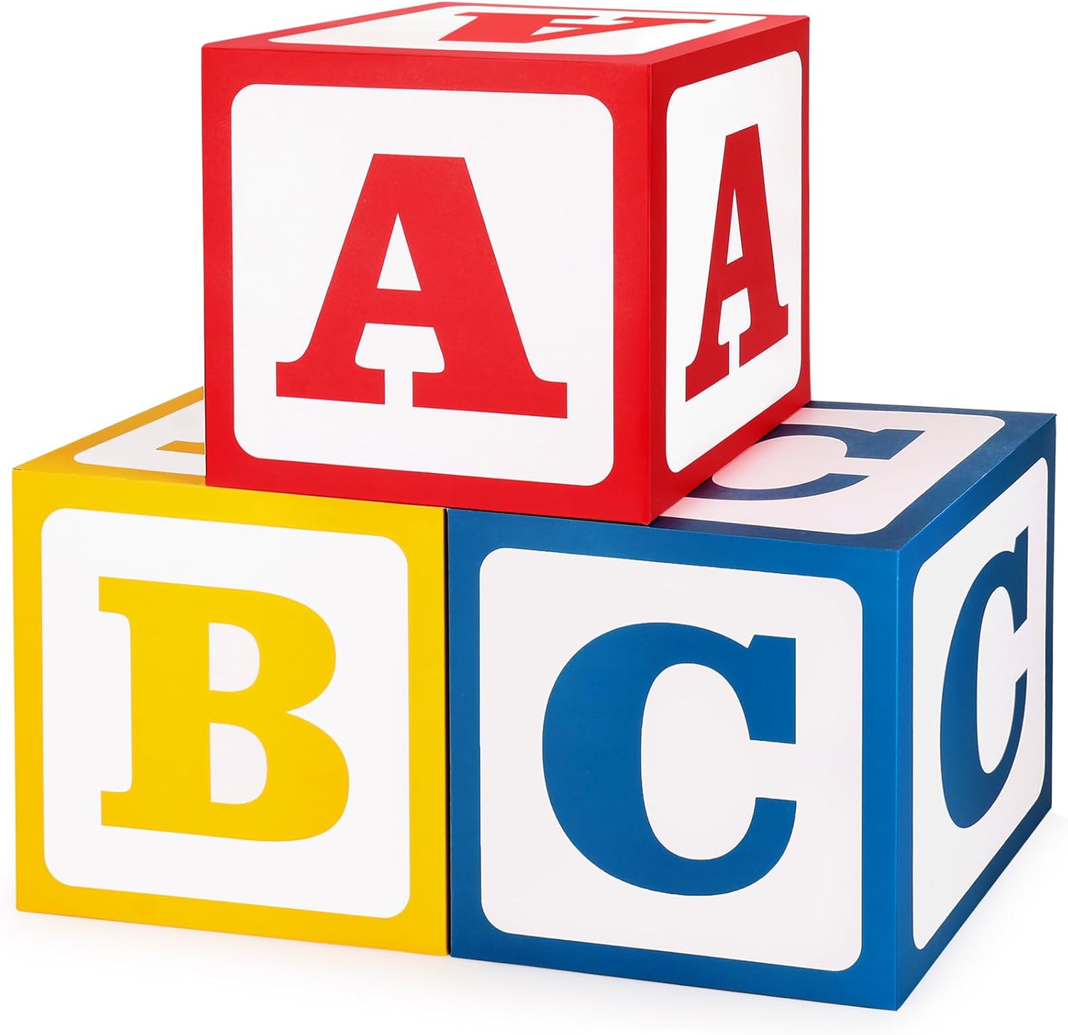 Amazon.com: Adecortalk 3 Pcs ABC Alphabet Balloon Boxes Friend Street ...
