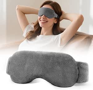 Amazon.com: Heated Eye Mask for Dry Eyes, Steam Warm Compress for Stye ...