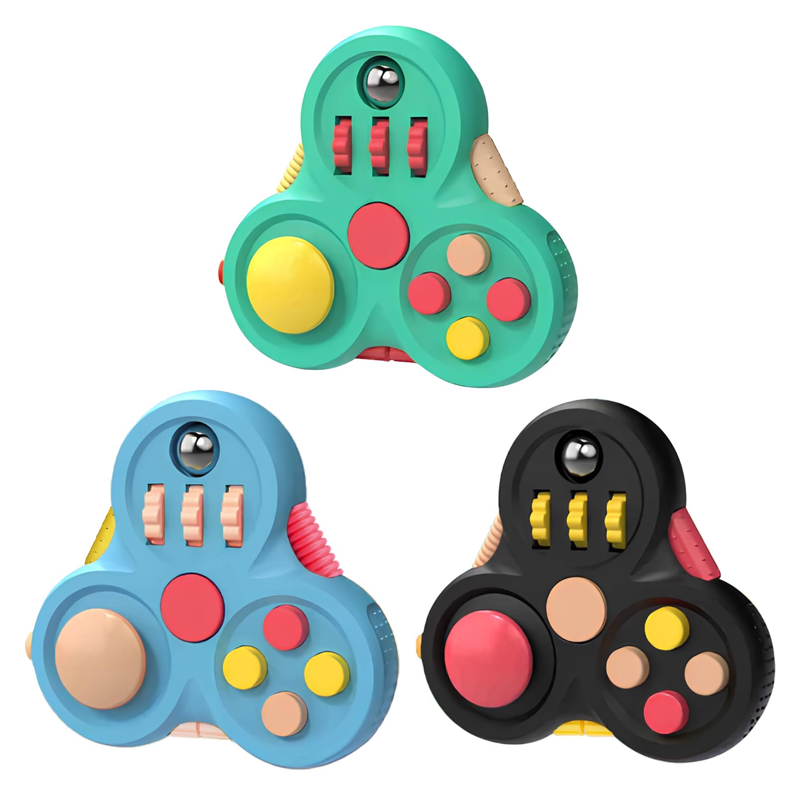 Amazon.com: Yrissmiss Fidget Toys Adults,3Pcs Fidget Pad Fidgets,Autism ...