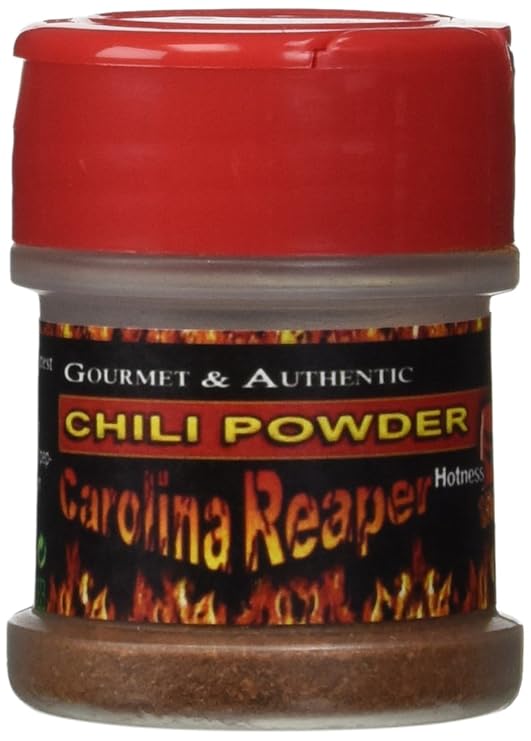 Amazon.com : Extremely Hot Red Carolina Reaper Peppers Ground Powder by ...