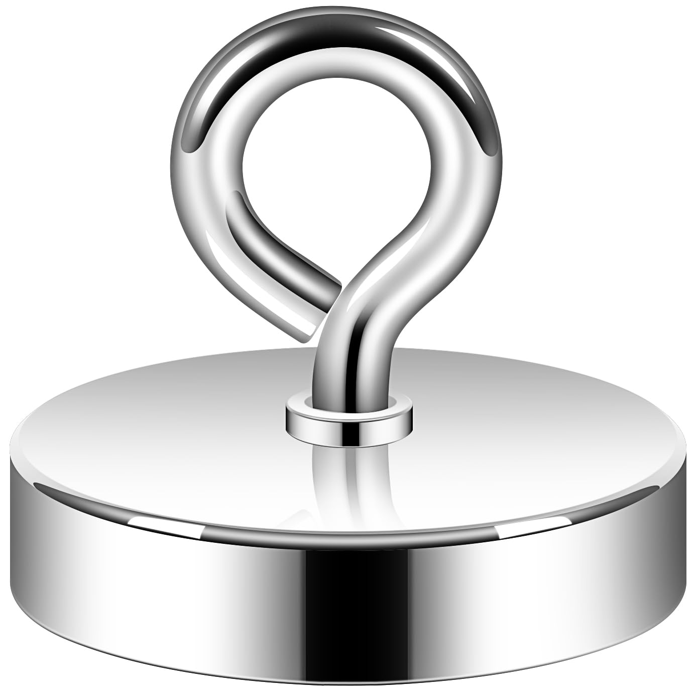 Buy Neosmuk Fishing Magnet, 550 lb Pull Strong Magnets Heavy Duty Big ...