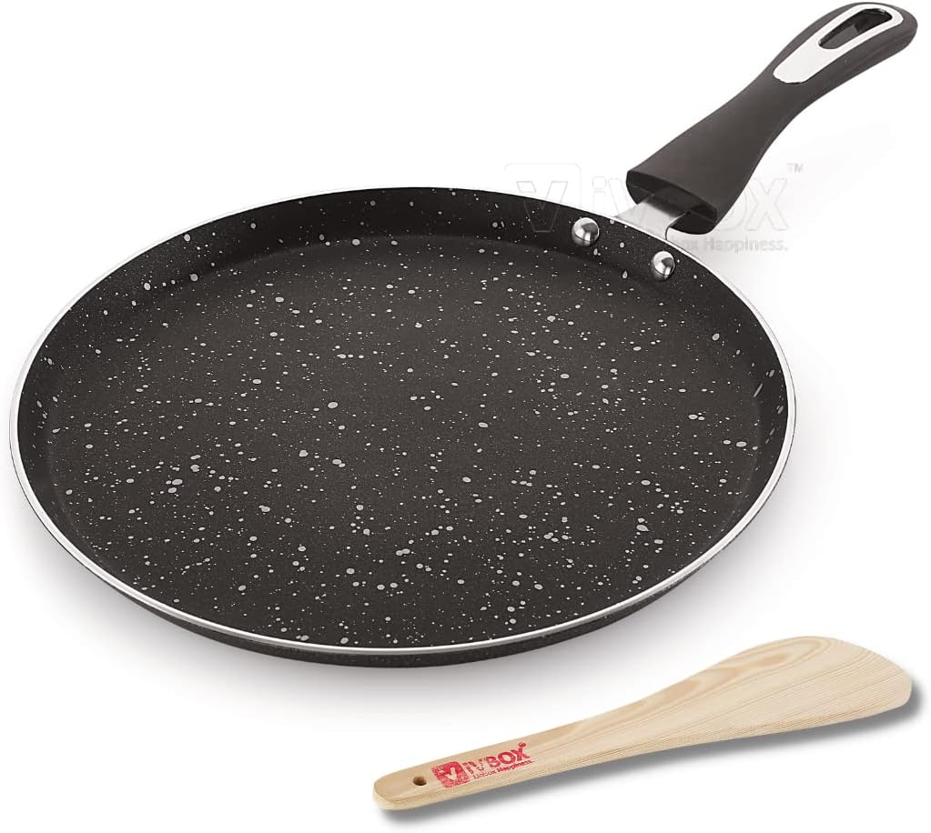 Buy Amazon Brand - Solimo Non Stick Tawa (26cm, Induction and Gas Stove ...