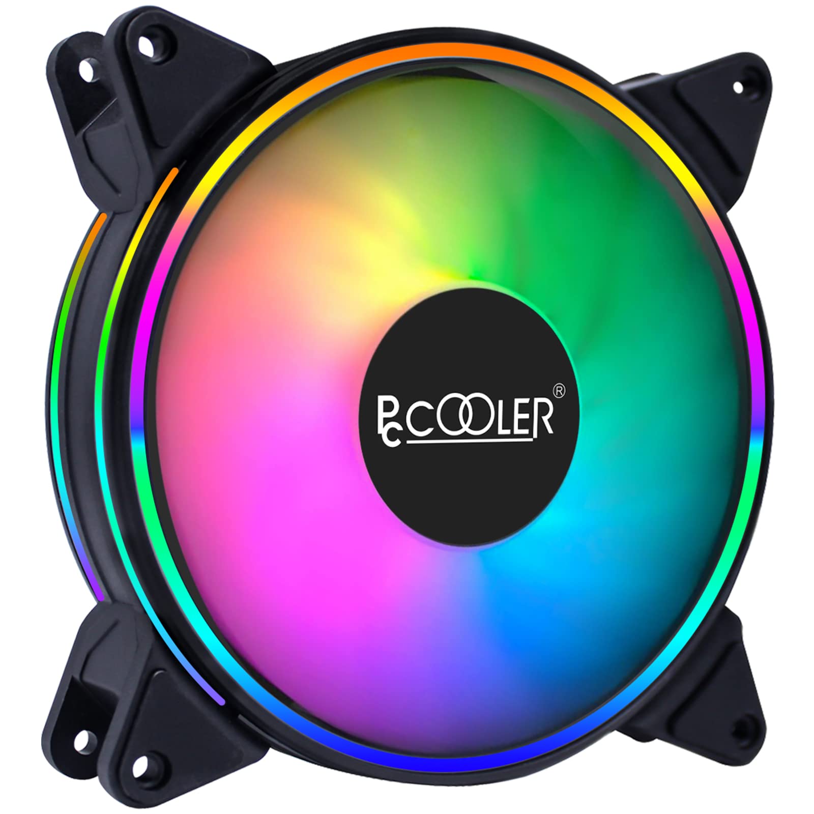 Buy PCCOOLER 120mm Case Fan Dual Light Loop Series, Premium RGB PWM Fan ...
