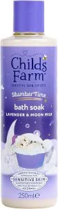Childs Farm SlumberTime Sleep Bath Soak, Calming Lavender & Moon Milk ...